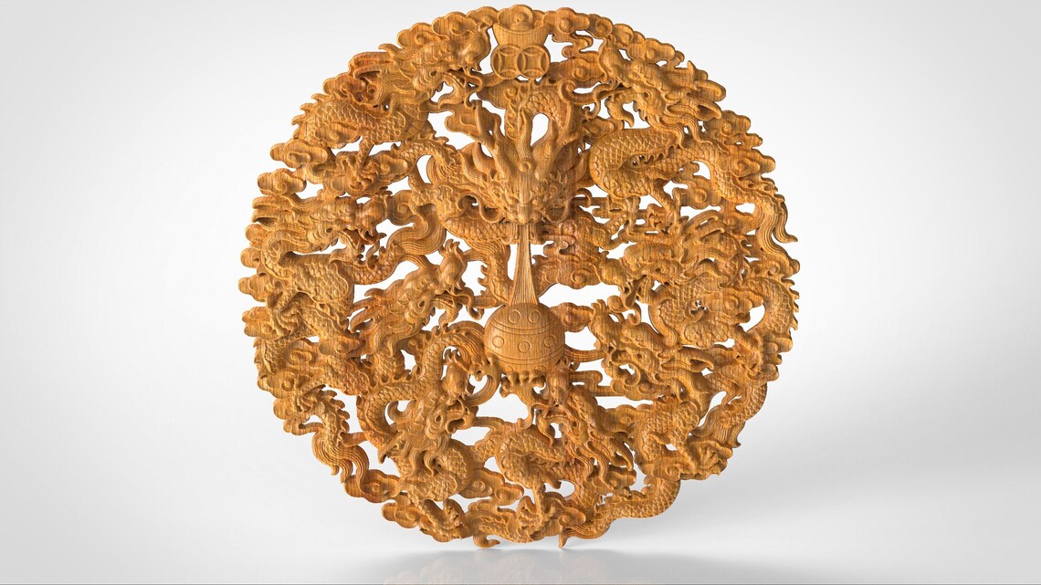 Dragon Cnc,dragon Cnc Stl,dragn Cnc File,dragon Cnc Stl,intricate 3D ...