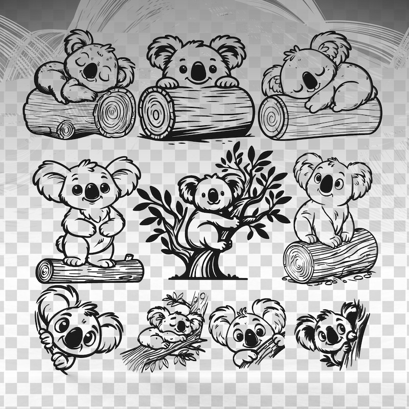 Decal Koala - Etsy