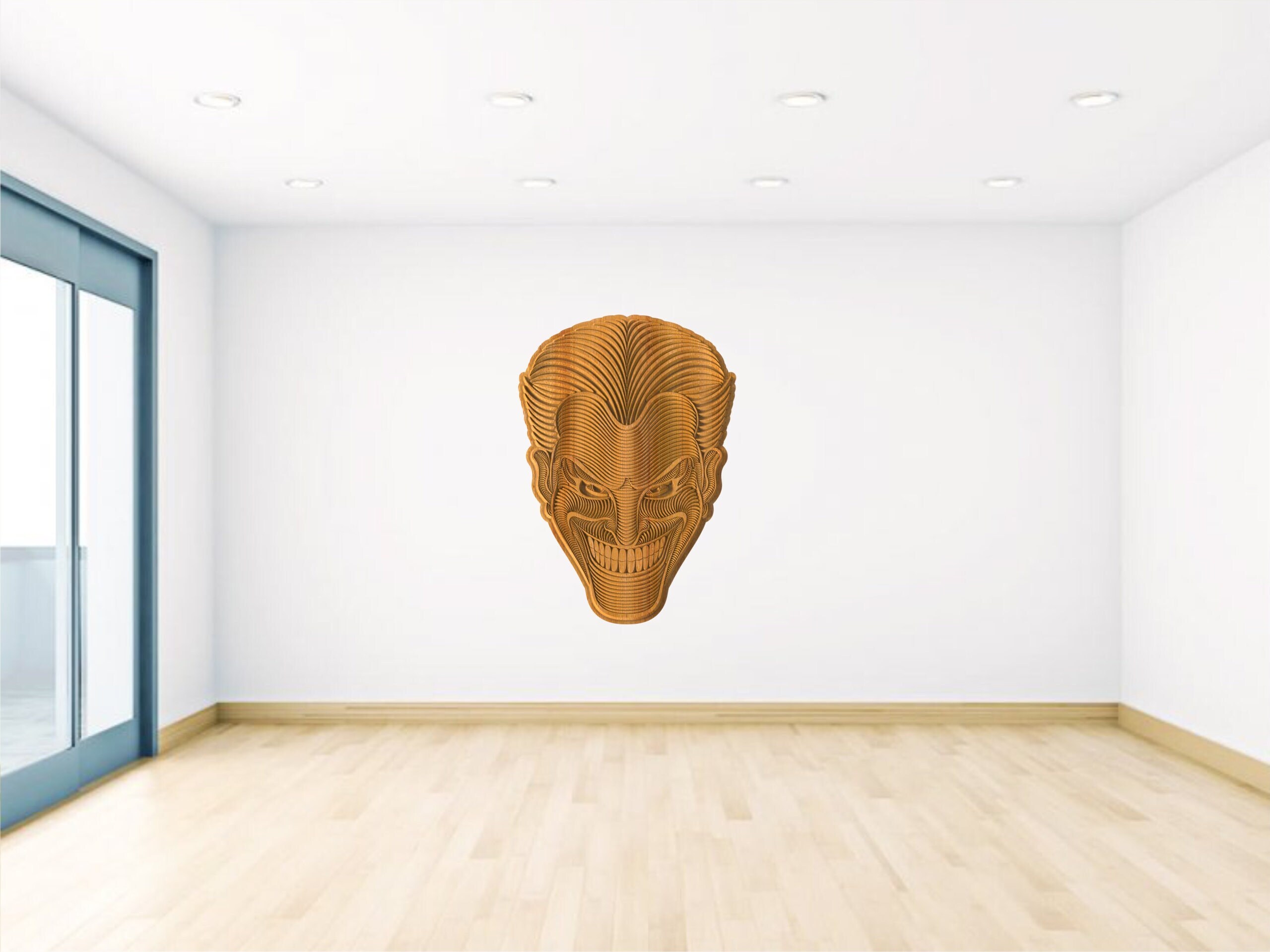 Joker Decor,sign for Room, 3D Stl Model for Cnc Users, Cnc Milling ...