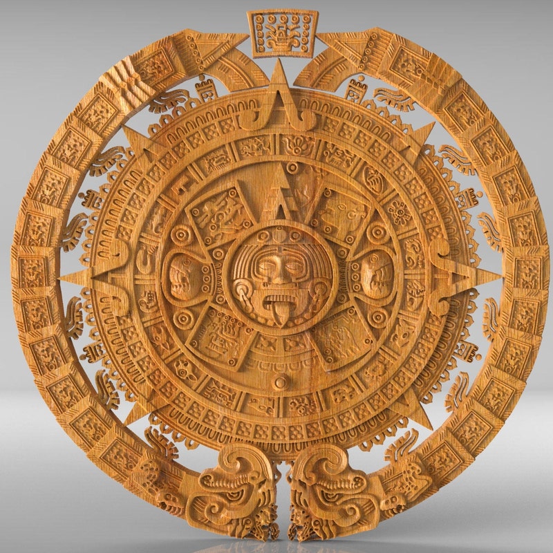 Mayan Calendar Svg - Etsy