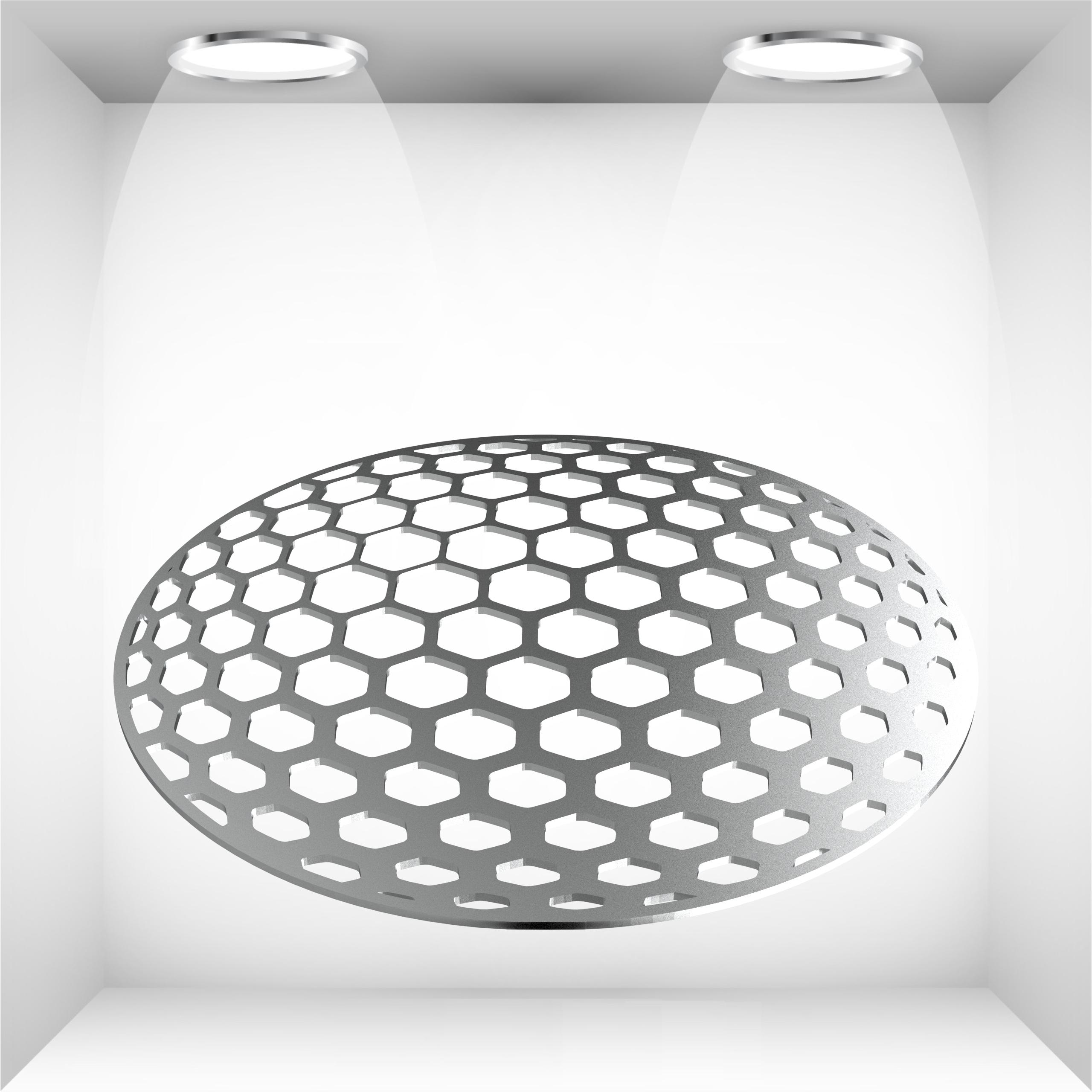 Hex Sphere Optical Illusion SVG, 3D Honeycomb Design (digital Download ...