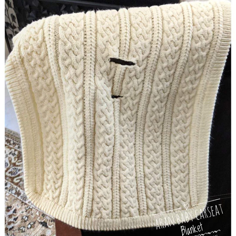 Baby Car Seat Wool Blanket - Etsy