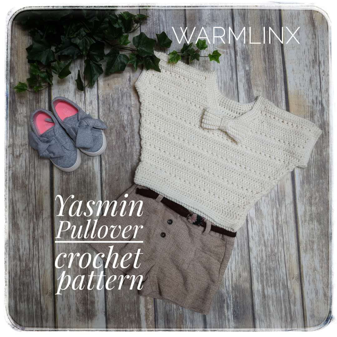 Crochet Pattern - Yasmin Pullover - Etsy