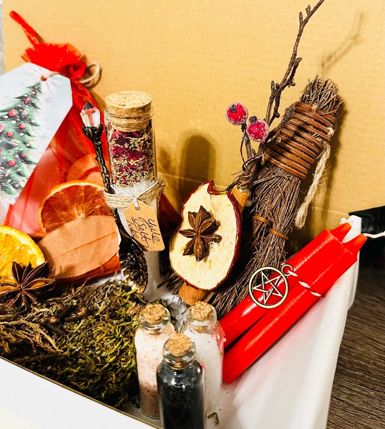 Yule Ritual Kit, Yule Ritual Box, Yule Christmas Celebration Kit ...