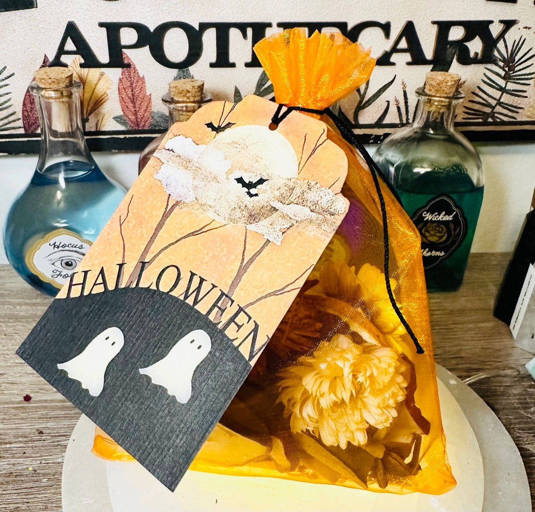 Samhain Simmer Pot Spell Bag: Fall Scent, Wiccan Home Protection - Etsy