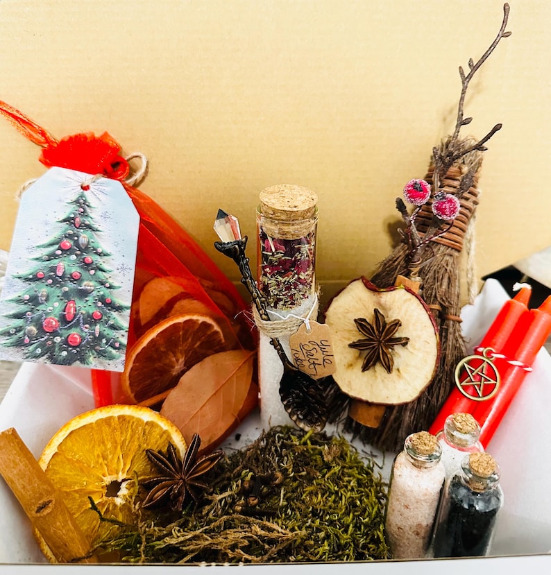 Yule Ritual Kit, Yule Ritual Box, Yule Christmas Celebration Kit ...