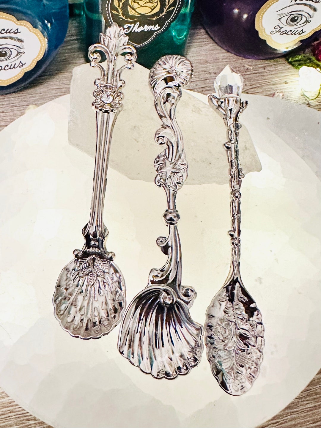 Sea Maidens Vintage Spoons Mermaid Spoons, Sea Witch Spoon, Magical ...