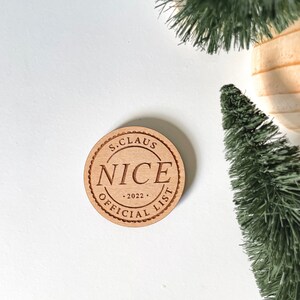 Santas Nice List Token | Nice List Coin | Stocking Stuffer for Kids ...