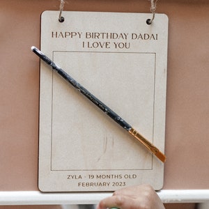 A Drawing for Dad | Gifts From Child | Birthday Gift From Kids | Mother ...