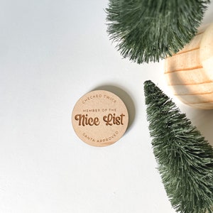 Santas Nice List Token | Nice List Coin | Stocking Stuffer for Kids ...