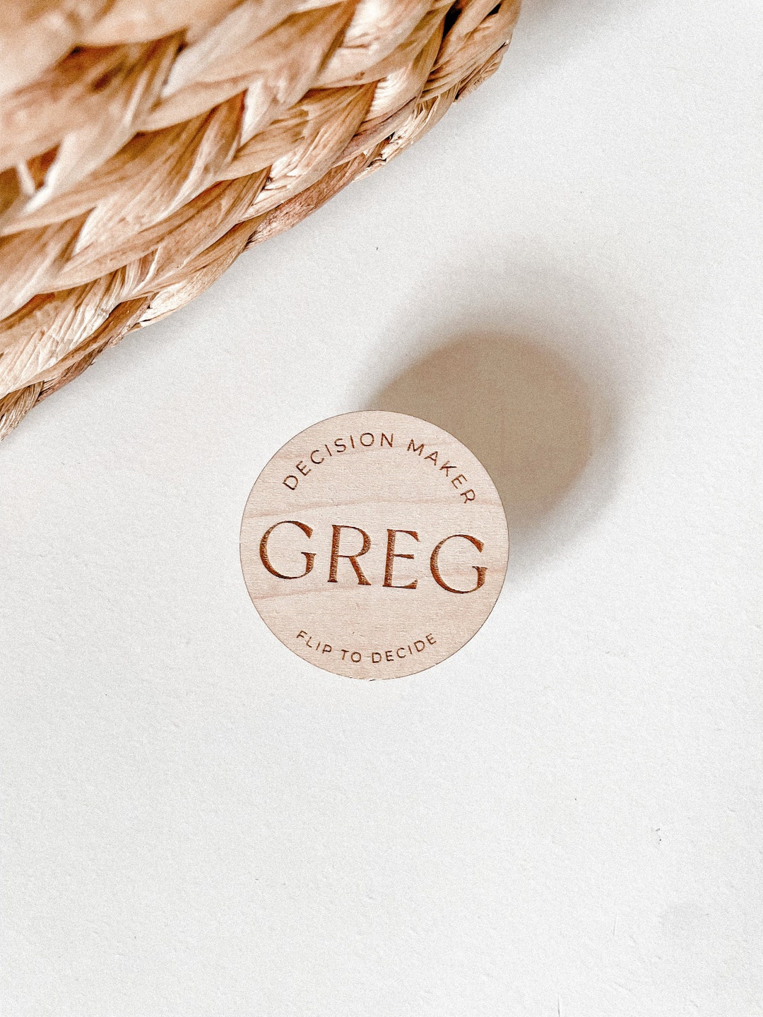Decision Making Coin | Anniversary Gift | Gifts for Her | Decision Flip ...