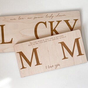 DIY Handprint Sign for Mom | Dad Handprint Art | Father's Day Sign ...