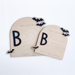 DIY Halloween Footprint Art | Baby’s First Halloween Keepsake | Gift ...