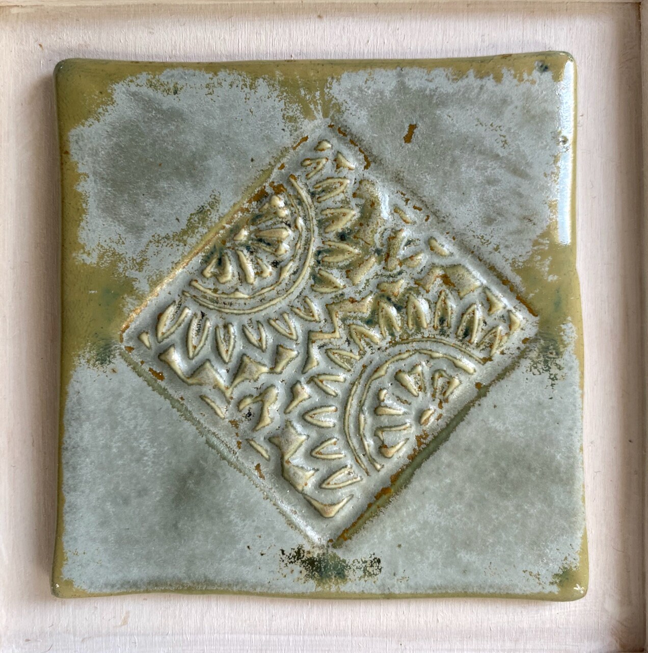 Porcelain Tile -beautiful Unique Porcelain Tile, Framed, Very ...