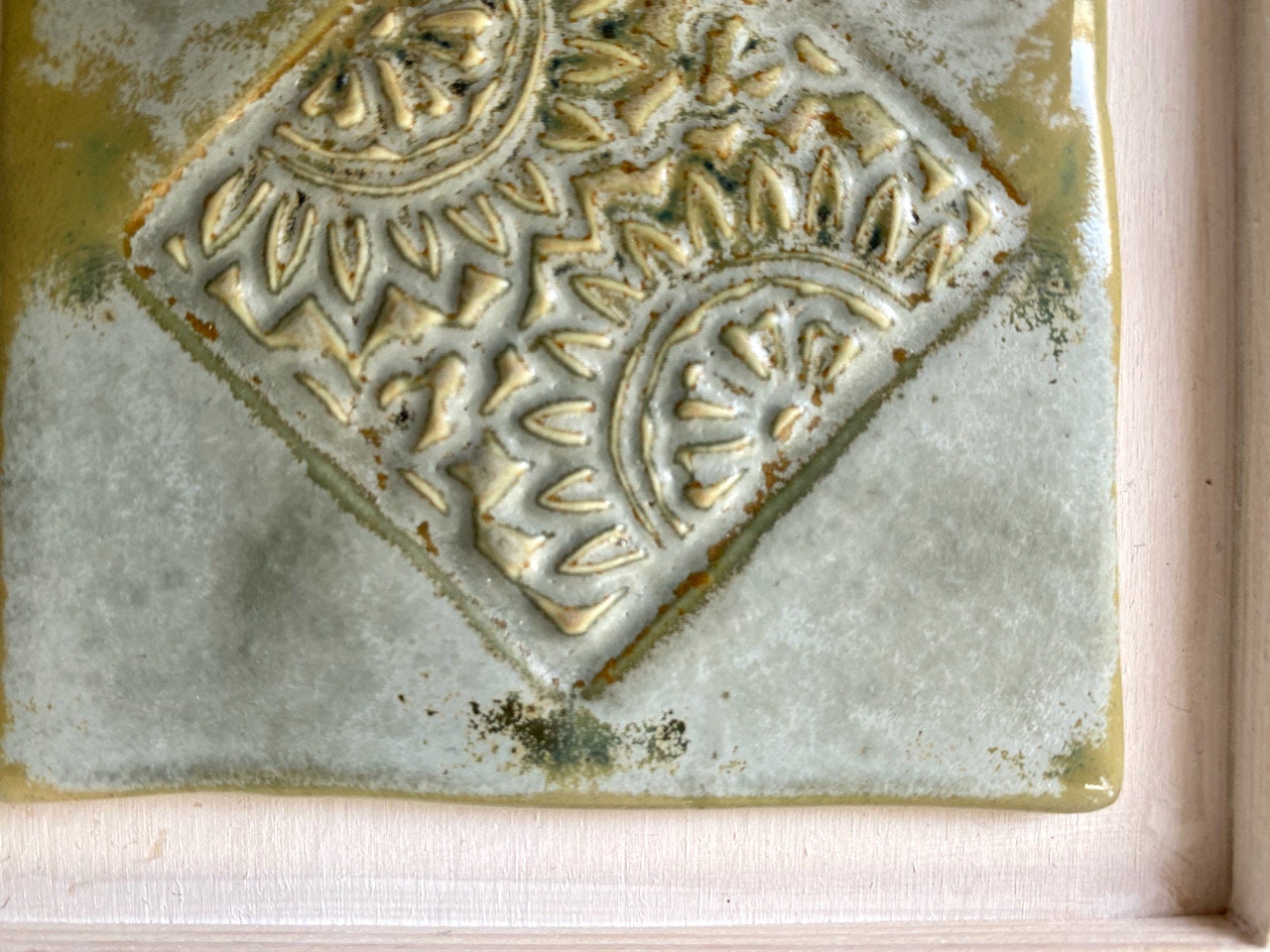 Porcelain Tile -beautiful Unique Porcelain Tile, Framed, Very ...