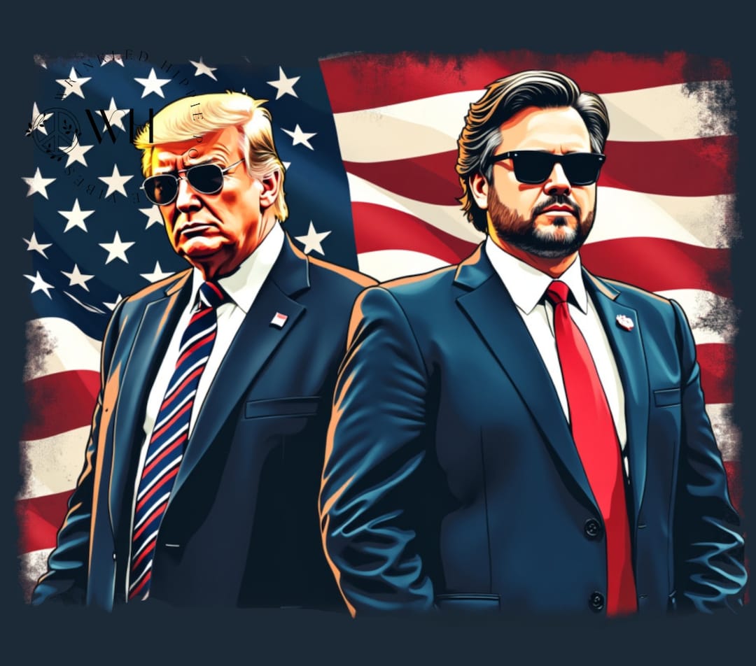 Trump PNG, Trump Vance Shirt PNG, Trump 2024 Digital Download ...