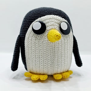 Gunter the Penguin Adventure Time Plush Toy Handmade Crochet Cartoon ...