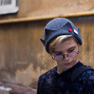 Knitted Jughead Jones Hat: Wool Blend Whoopee Cap - Etsy Australia