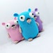 Golang Gopher Crochet Gopher Go Plush Toy Gopher Amigurumi Cute Coder ...