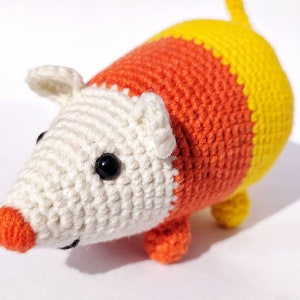 Candy Corn Rat Adventure Time Plush Toy Handmade Crochet Cartoon ...