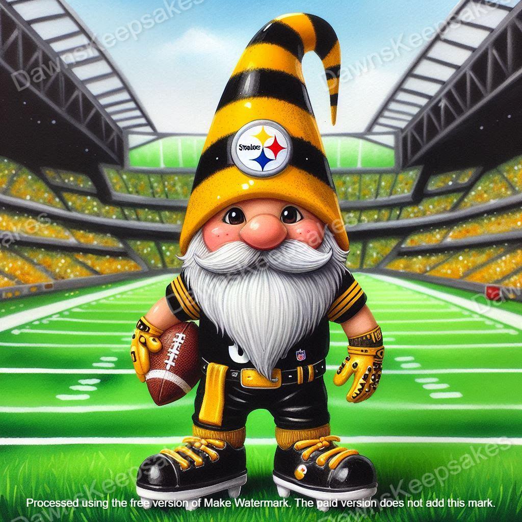 Pittsburgh Steelers Gnome Cross Stitch Pattern: Football Fan Gift (PDF ...