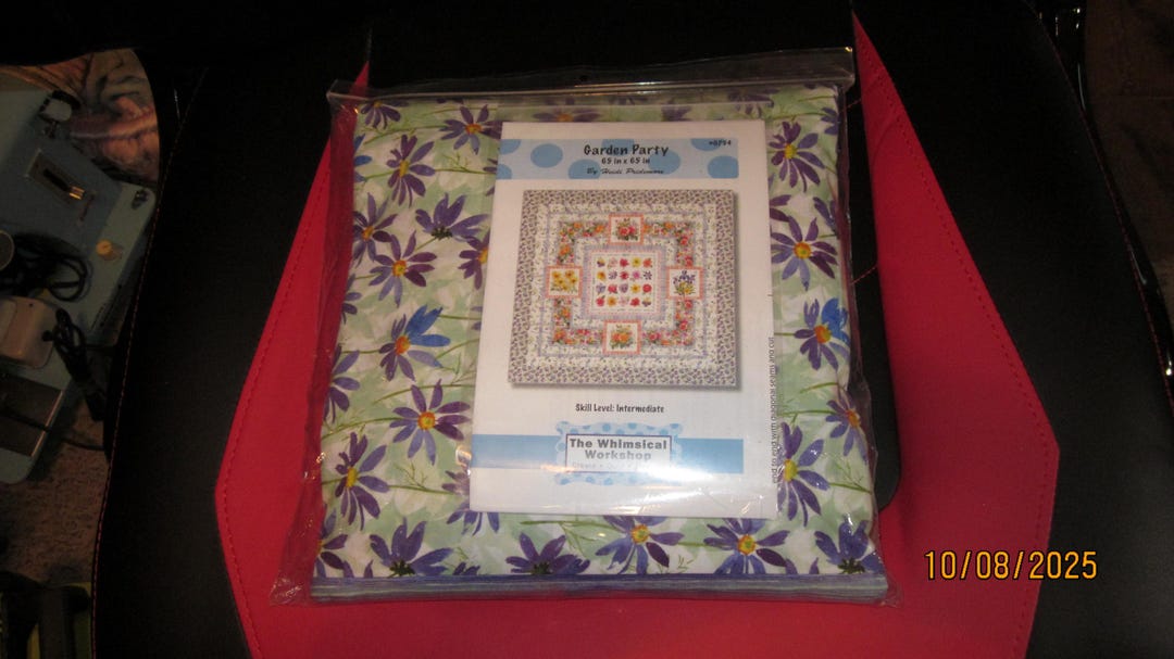 Garden Party Quilt Kit by Heidi Pridemore the Whimsical Workshop - Etsy