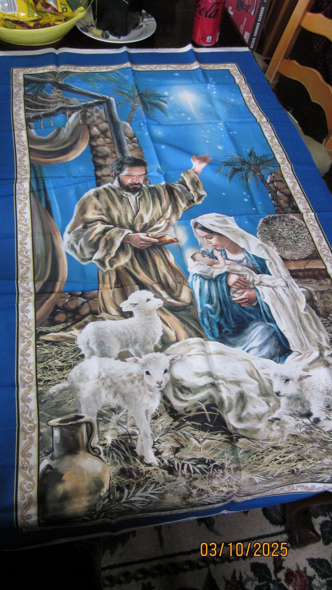 Holy Night Nativity Panel Timeless Treasures Christmas Quilting - Etsy