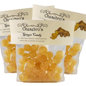 Ginger All Natural Hard Candy 3 PACK With FREE SHIPPING - Etsy
