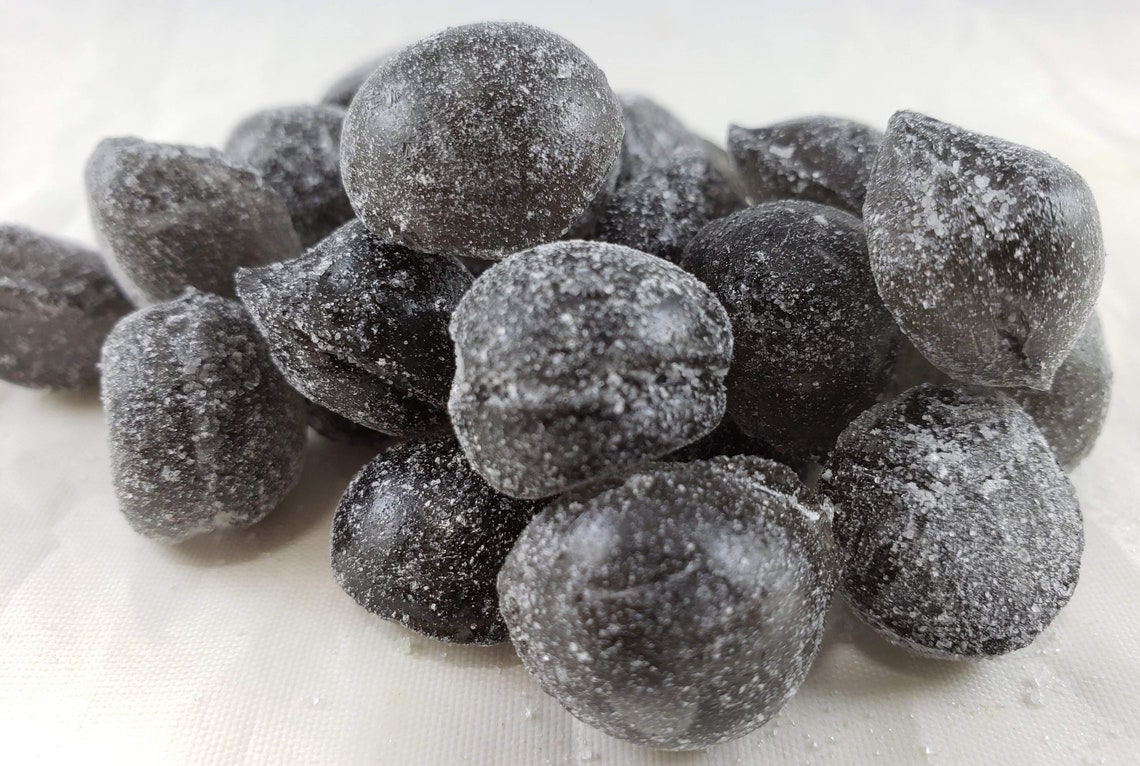 Licorice Hard Candy Drops 4.5 Ounces - Etsy