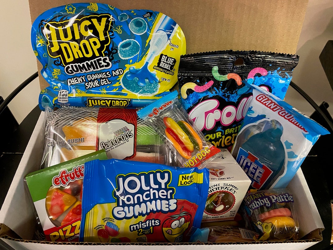 Gummy Candy Mystery Box Great Gift With Free Shipping Etsy