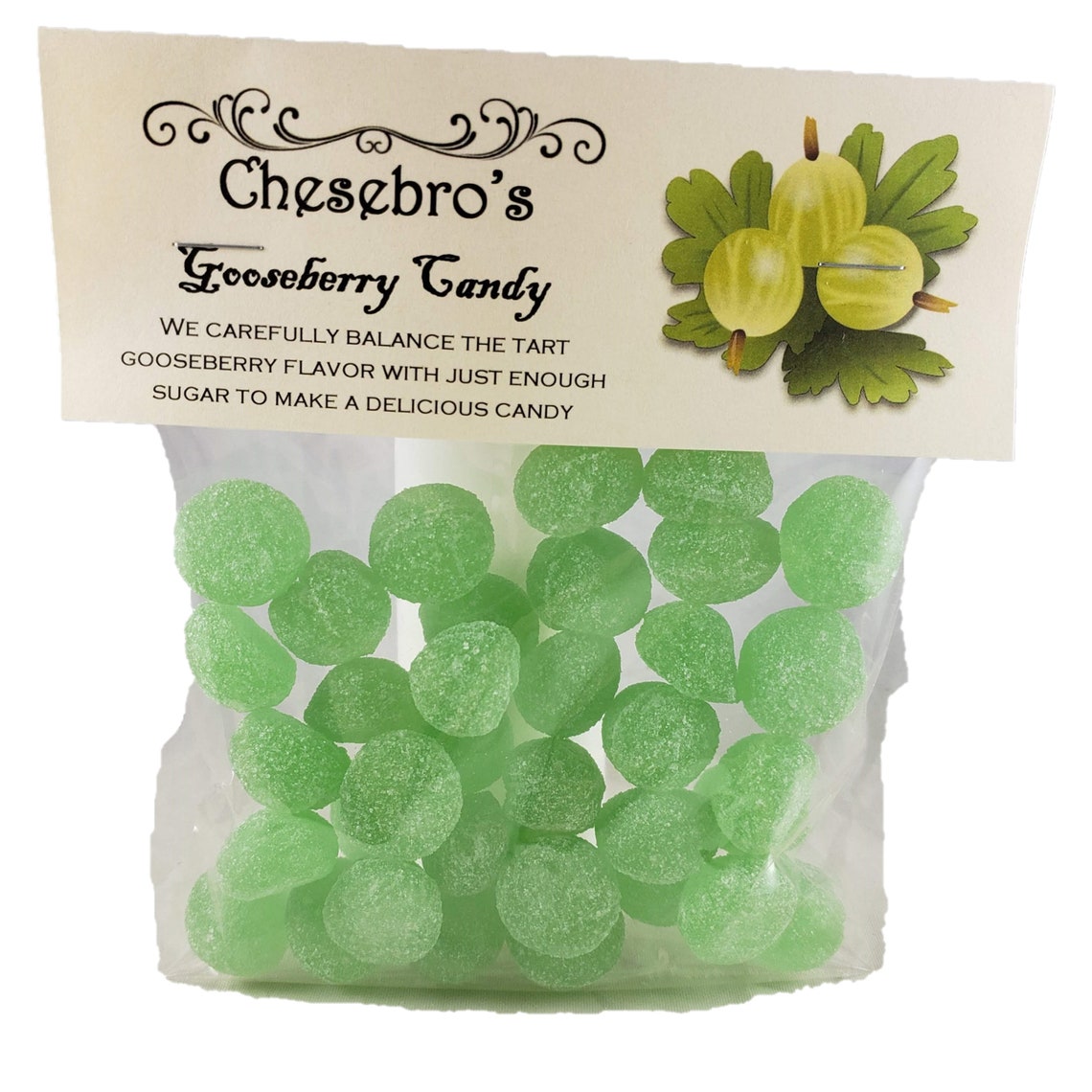 Gooseberry Hard Candy Drops 4.5 Ounces - Etsy