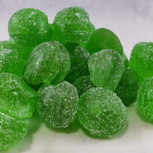 Sour Apple Hard Candy Drops 4.5 Ounces - Etsy