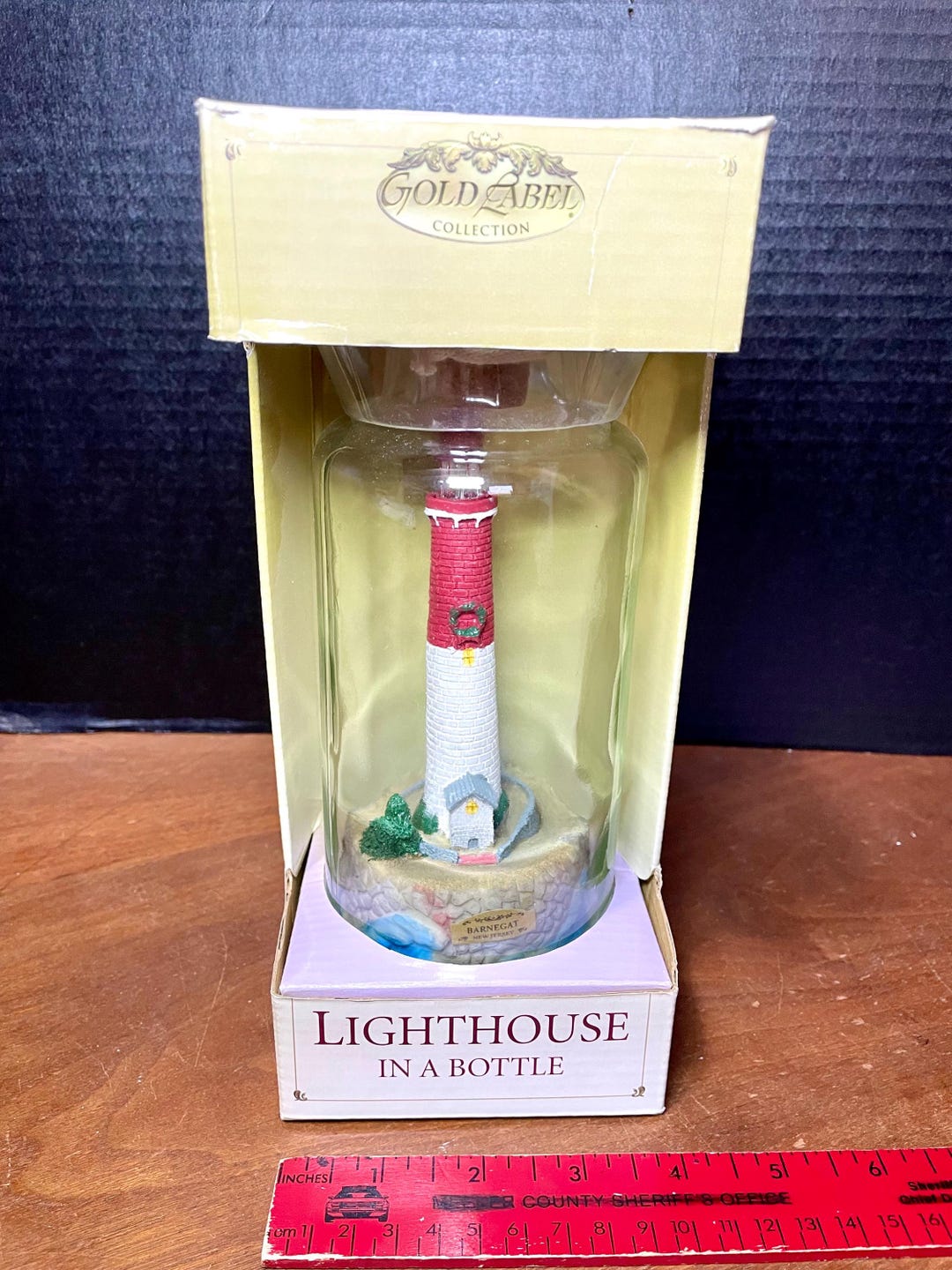 Mr. Christmas Lighthouse in A Bottle With Lights and Sea Sounds 2004 ...