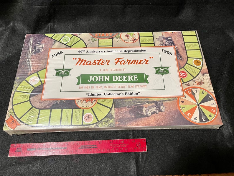 JOHN DEERE Master Farmer 60th Anniversary Limited Edition Board Game ...