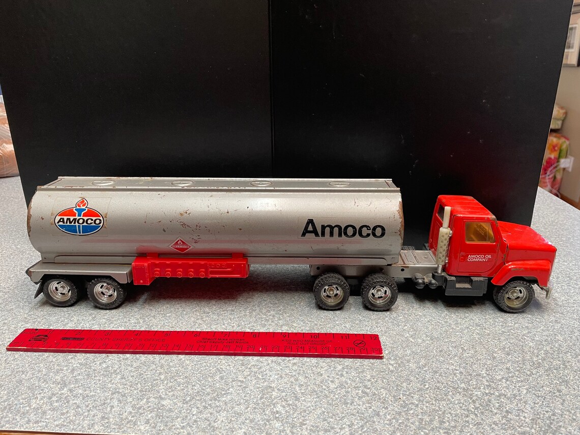 Vintage Amoco Oil Company Tanker Truck 1978 | Etsy