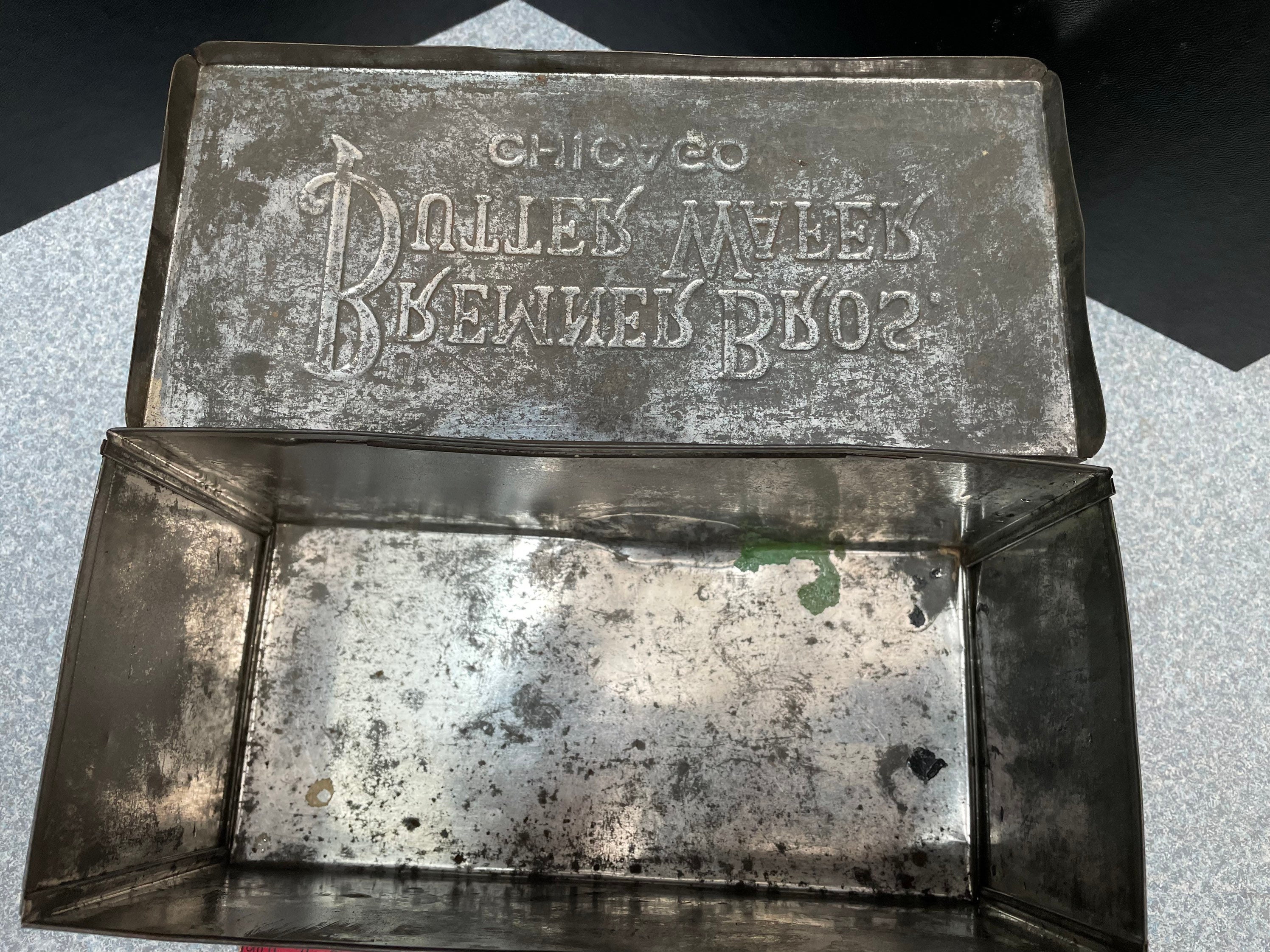 Vintage Bremner Brothers Butter Wafer Tin Container Chicago - Etsy