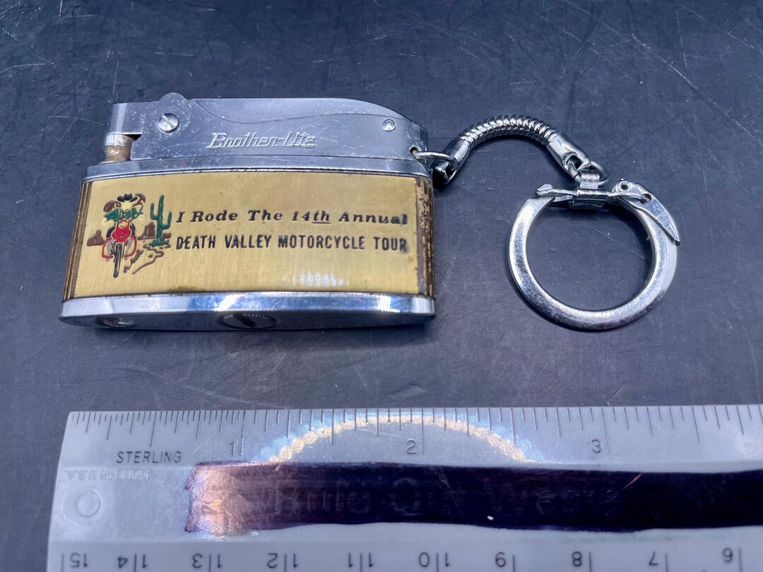 1967 14th Annual Death Valley Motorcycle Tour Keychain Lighter - Etsy
