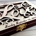 Ring Bearer Box Love is Patient 1 Corinthians 13:4-7 Bible Verse White ...