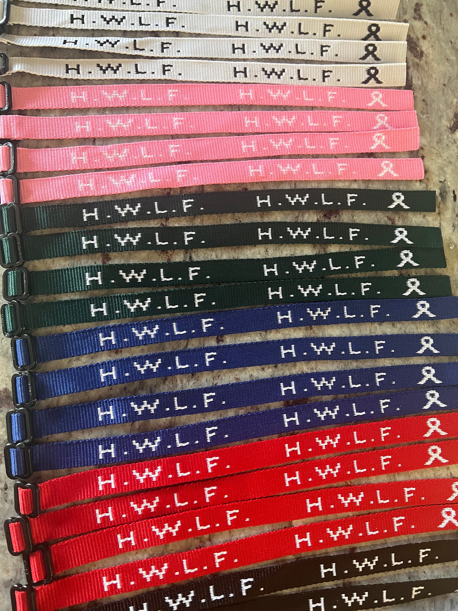 1-100 HWLF Bracelet, 5 Colors Available Religious, He Would Love First ...