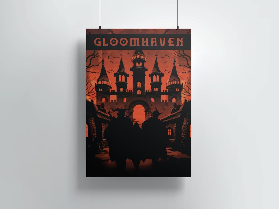 Instant Digital Download "gloomhaven" Board Game Wall Art, Printable ...