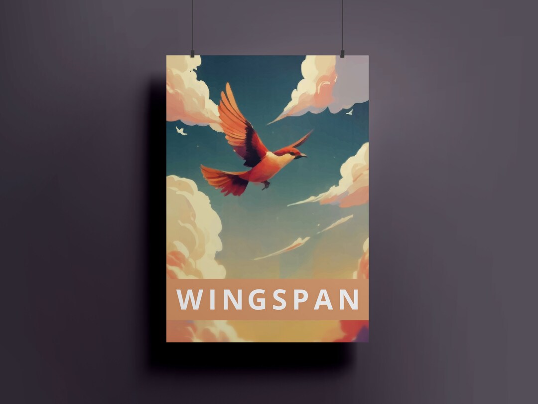 Instant Digital Download "wingspan" Poster for Enthusiasts and Board ...