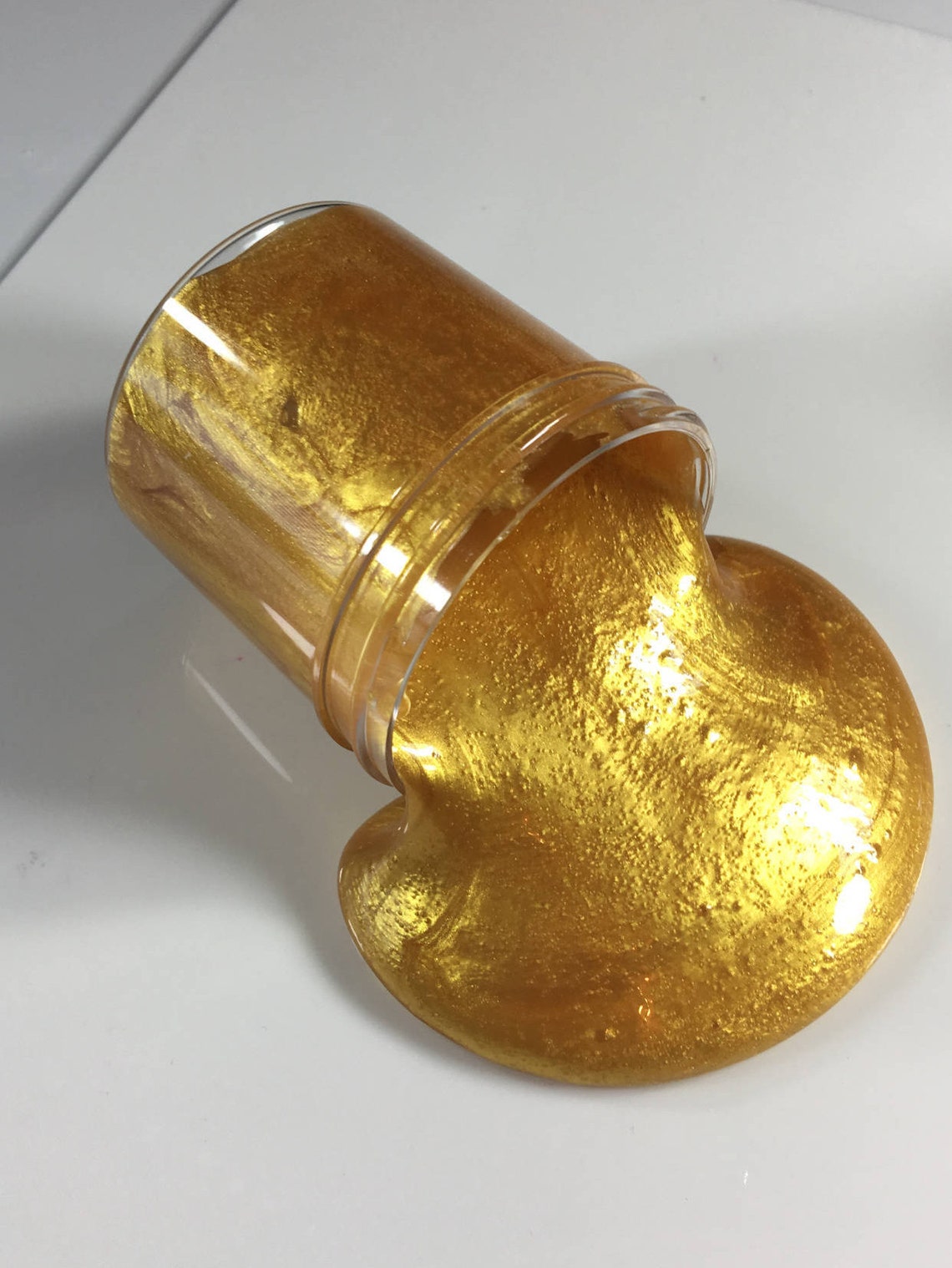 Gold & Sliver Metallic Slime Duo - Etsy