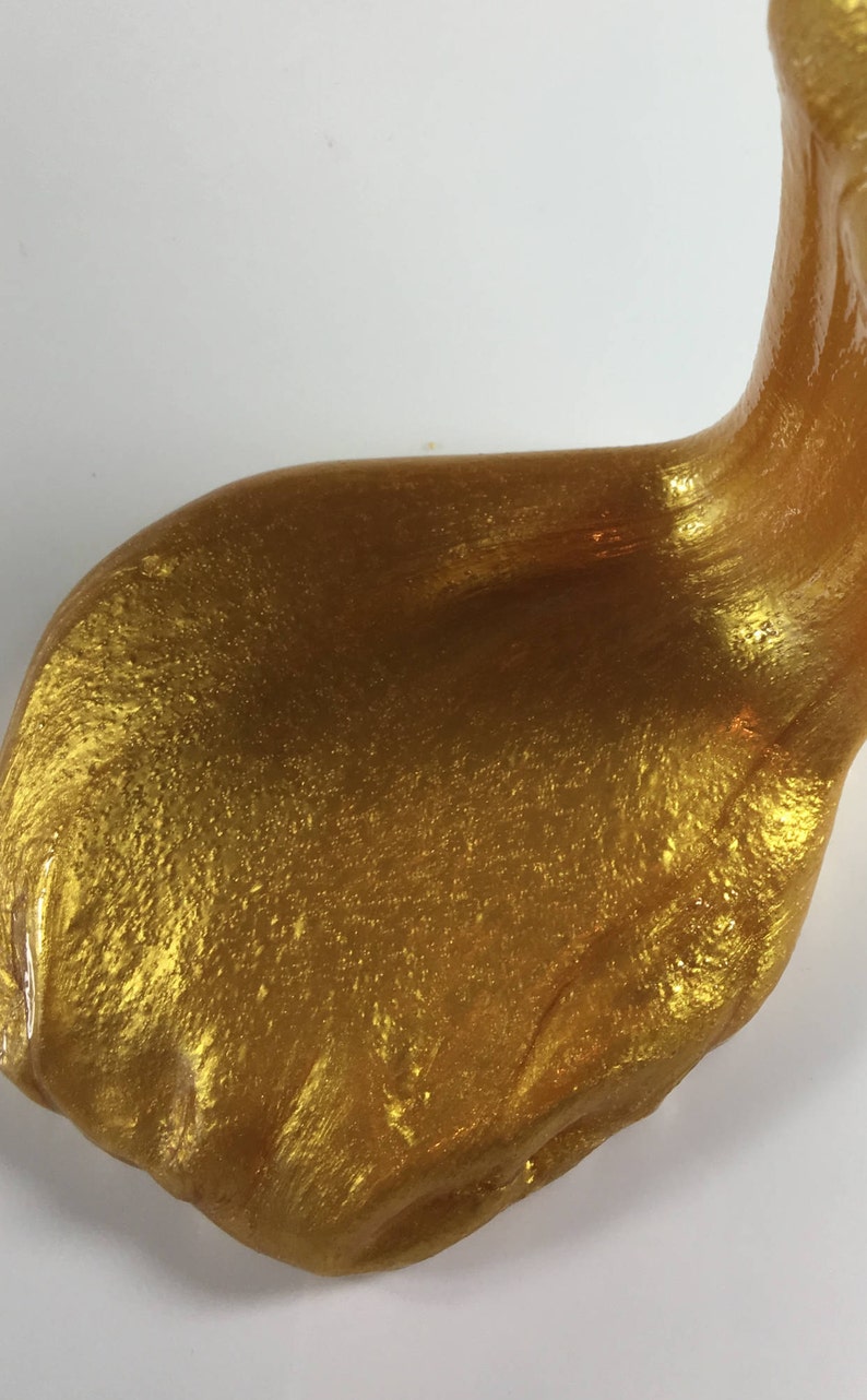 Gold & Sliver Metallic Slime Duo - Etsy