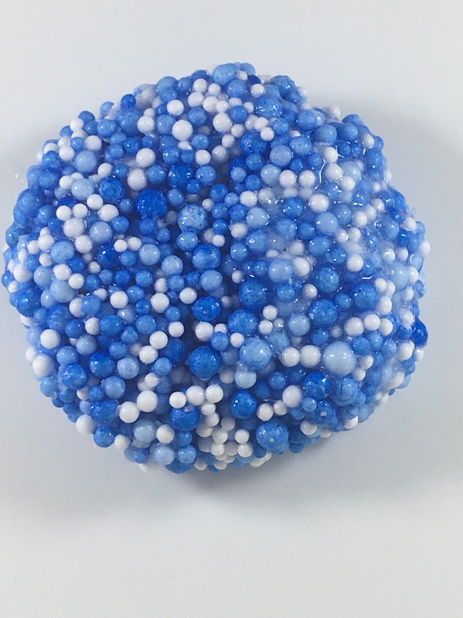 Blue Bubble Glitter Floam Slime - Etsy
