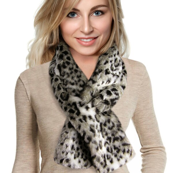 Leopard Print Scarf - Etsy