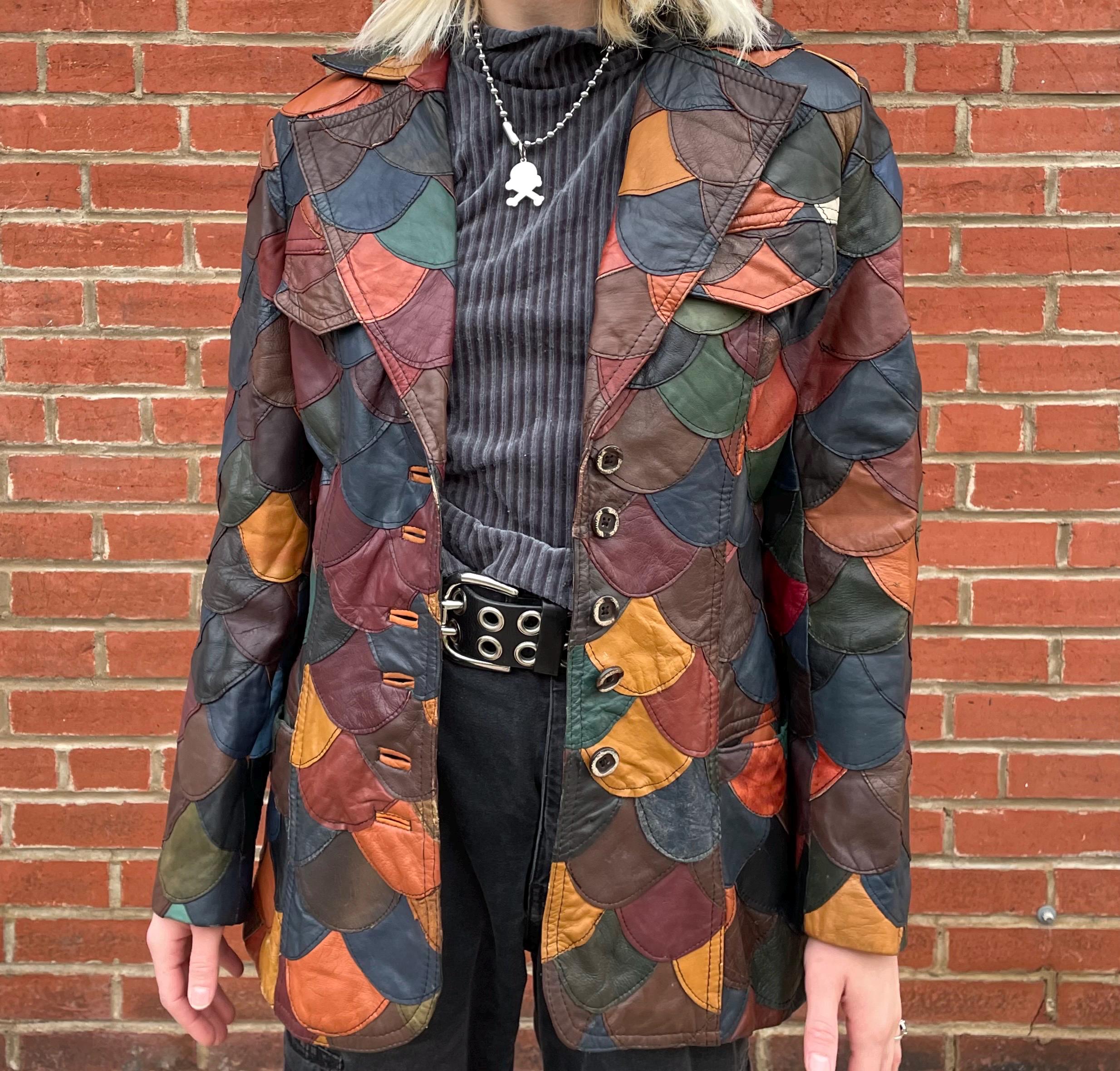 Patchwork Jacket 70s - Etsy Patchwork Jacket 70s - Etsy