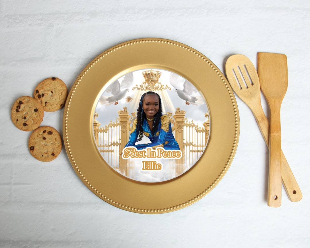 Funeral/repast Party|charger Insert|memorial Theme - Etsy
