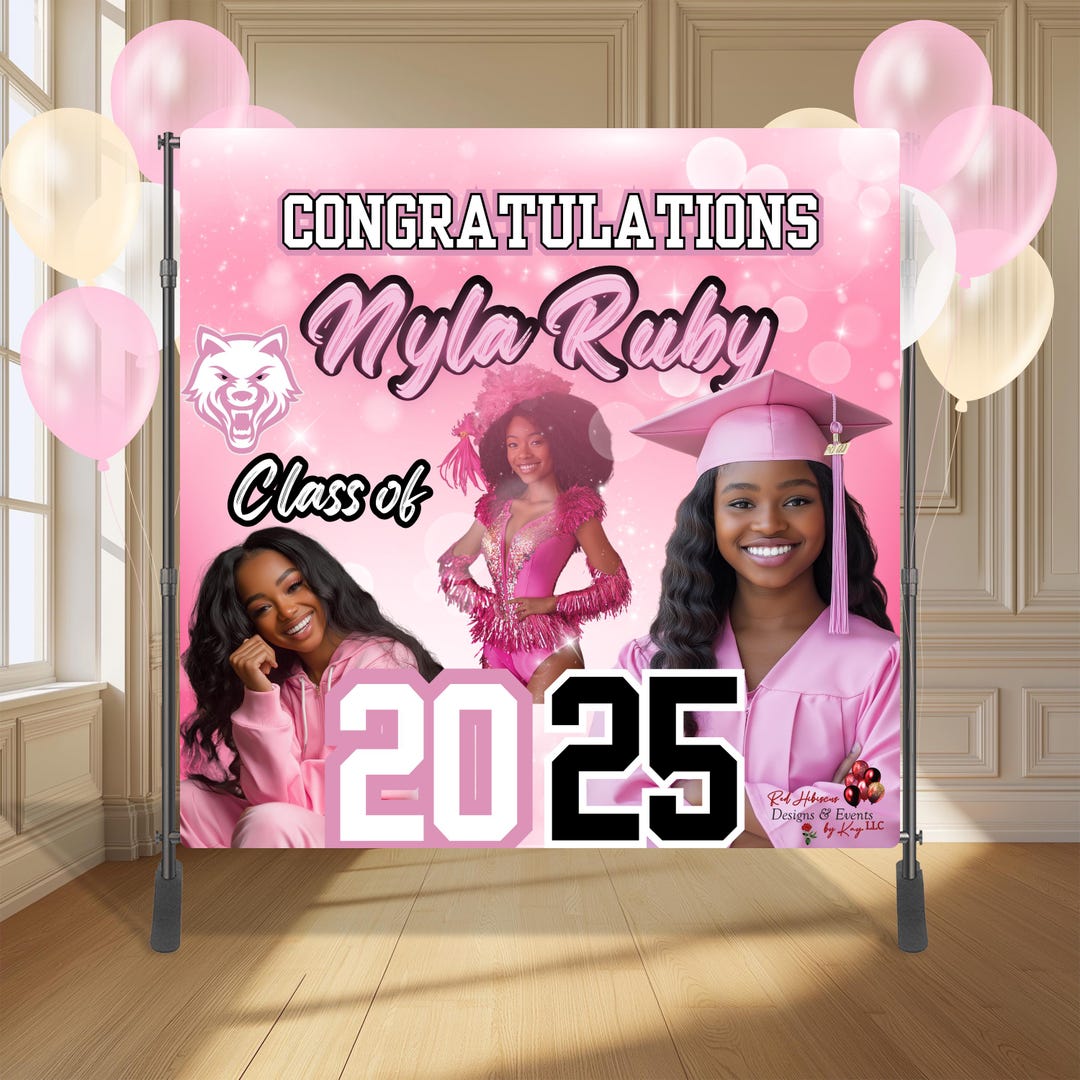 Graduation Backdrop - Graduation Decor - Graduation Party - Etsy