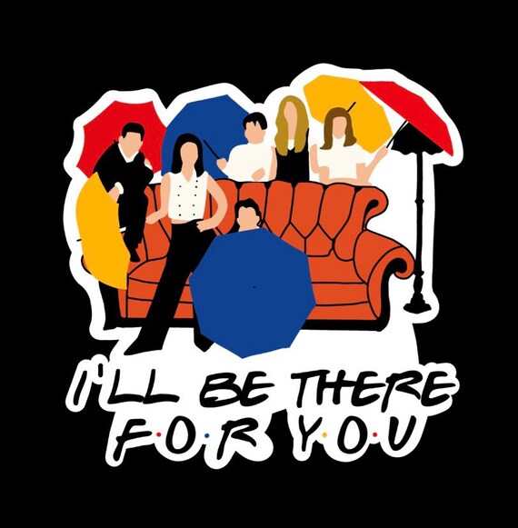 Friends Sticker | Etsy