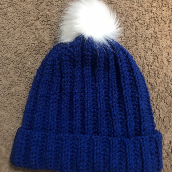 Puff Ball Hat - Etsy